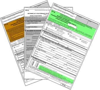 Formularze i załączniki PIT - Rozliczenie PIT przez Internet 2014